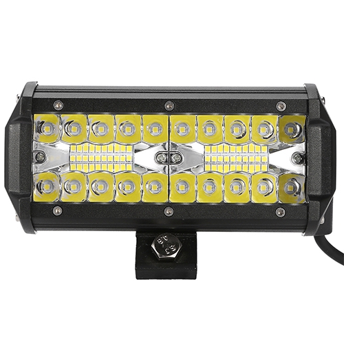7" LED Light Bar 120W 12000LM LED Work Light Pods Offroad Driving ...