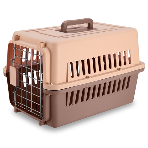Travel Dog Kennel Carrier Handheld Pet Crate Cage Cat Rabbit Carrier ...