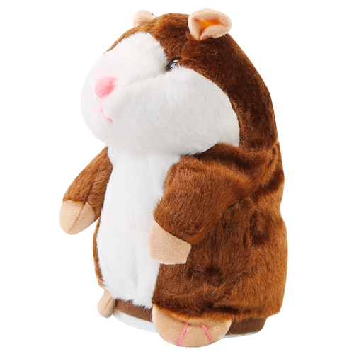 Electronic Talking Hamster Plush Repeating Interactive Hamster Toy ...