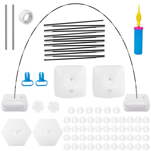 Balloon Arch Stand Kit Adjustable Background Balloon Frame Stand Set ...