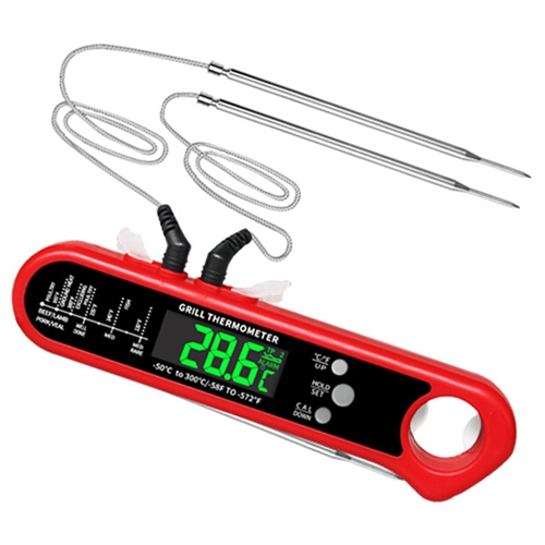 Digital Thermometer BBQ Meat Food Cooking Temperature Tester Instant ...