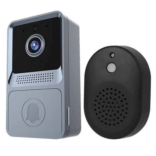 Smart Wireless Chime WiFi Doorbell Security 2 Way Intercom Visual Bell ...