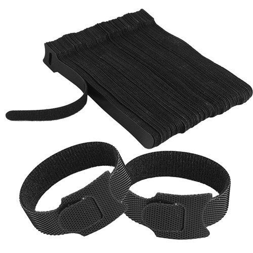 100Pcs Reusable Cable Ties 5.66in Cord Organizer Strap Nylon Wire ...