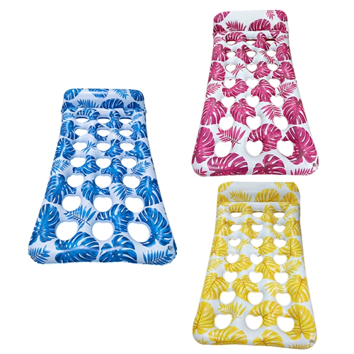 3 Pack Inflatable Pool Float Raft Water Lounge 330lbs Load-Bearing ...