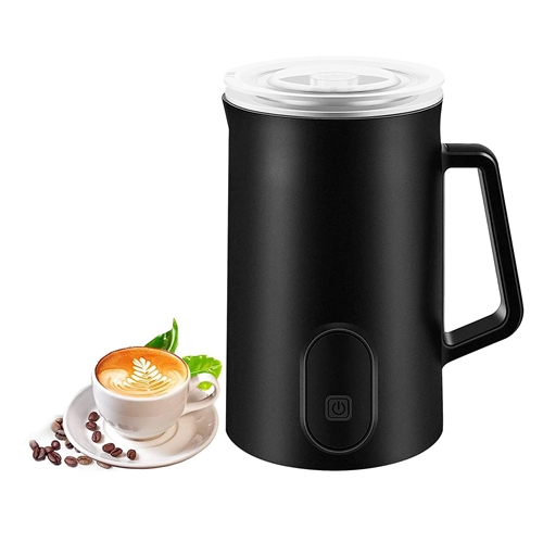 Electric Milk Frother Steamer 4 in 1 Multifunctional Hot Cold Milk Foam ...