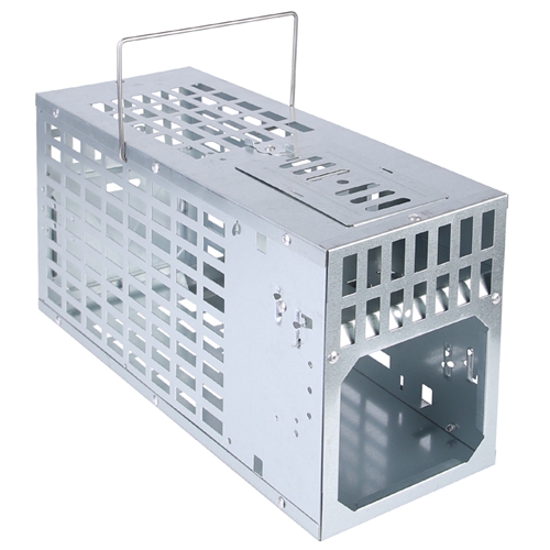 Humane Live Mouse Trap Reusable Metal Rat Rodent Cage Catch Release ...