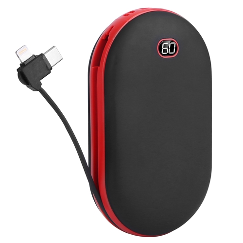 8000mAh 2 In 1 Electric Hand Warmer Rechargeable Hand Heater Portable ...