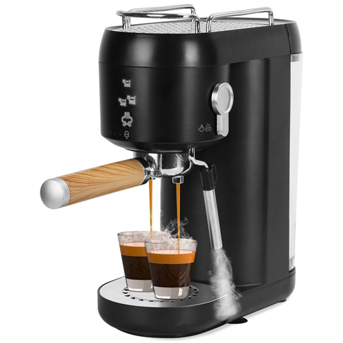 Espresso Machine With Adjustable Milk Frother Steam Wand 33.8OZ ...