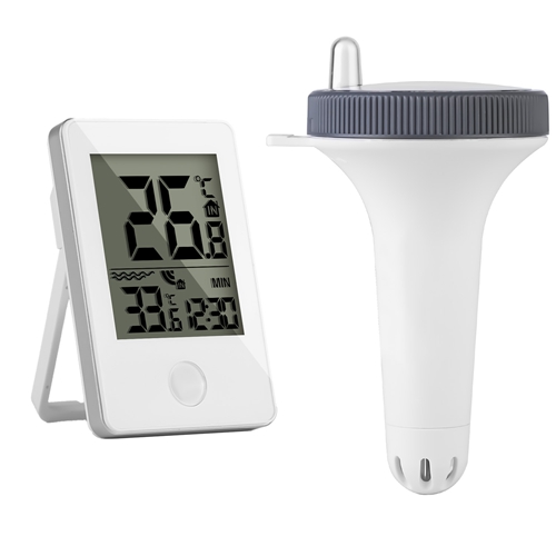 Wireless Floating Pool Thermometer With Easy Reading Digital Indoor ...