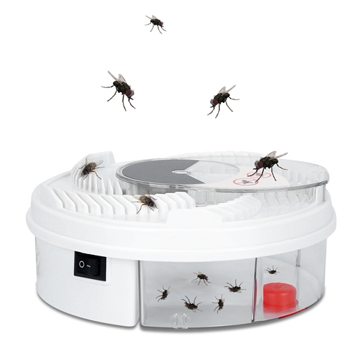 USB Powered Electric Fly Trap Automatic Flycatcher Rotating Fly Pest ...
