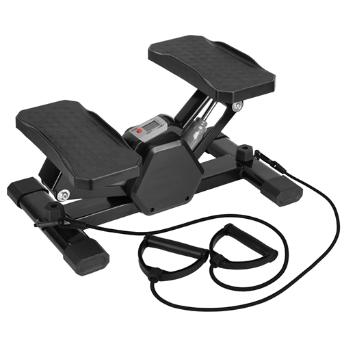 Mini Stepper Stair Stepper With Resistance Bands Quiet Workout Stepper ...