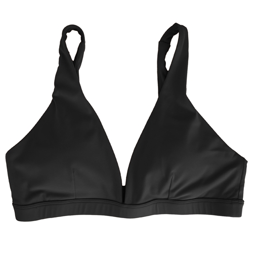 Women Deep V-Neck Sports Bras U-Shaped Back Sport Bras Padded Strappy ...