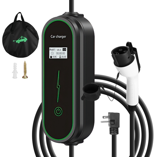 Level2 EV Charger Portable Electric Vehicle Charging Station with NEMA ...