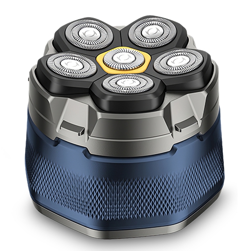 Cordless Electric Head Shaver For Men 6D Magnetic Floating Head IPX6 ...