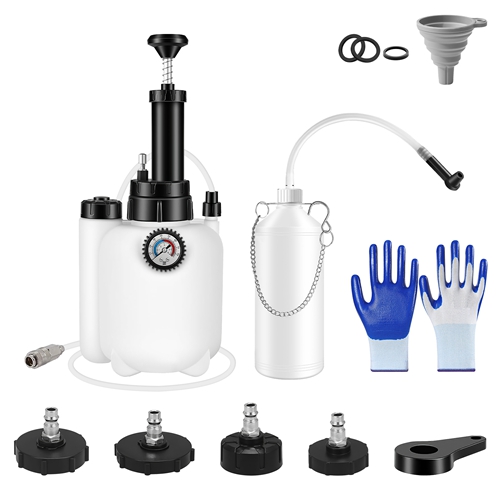 3L Manual Brake Bleeder Kit One Person Brake Bleed Vacuum Pump ...